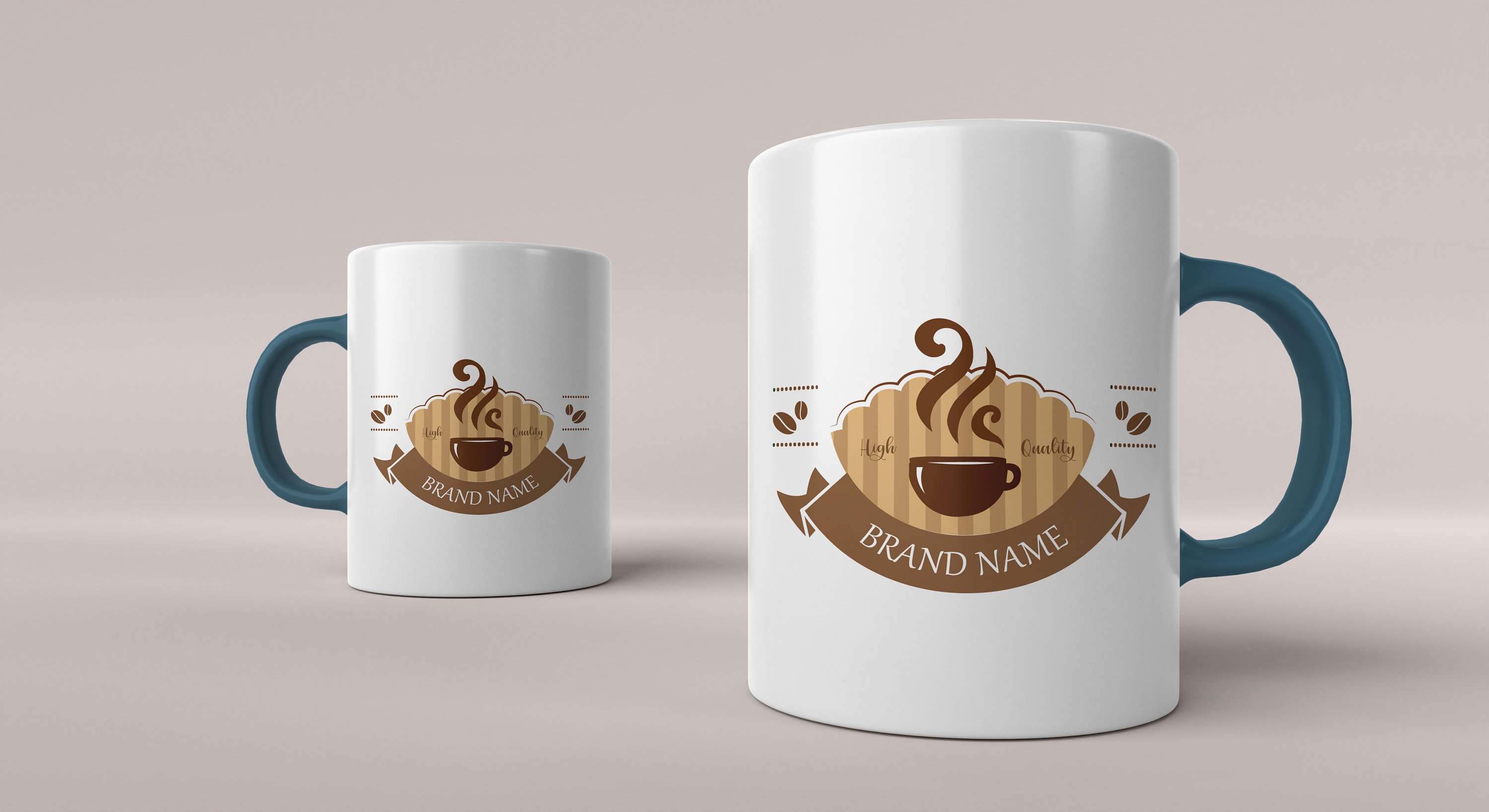 Premade Cafe Logo / Restaurant Logo / Drinks Logo Design / Cup Logo ...