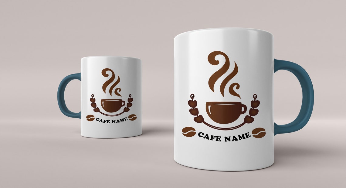Cafe Logo / Coffee Logo Design / Drinks Logo Design / Cup Logo ...