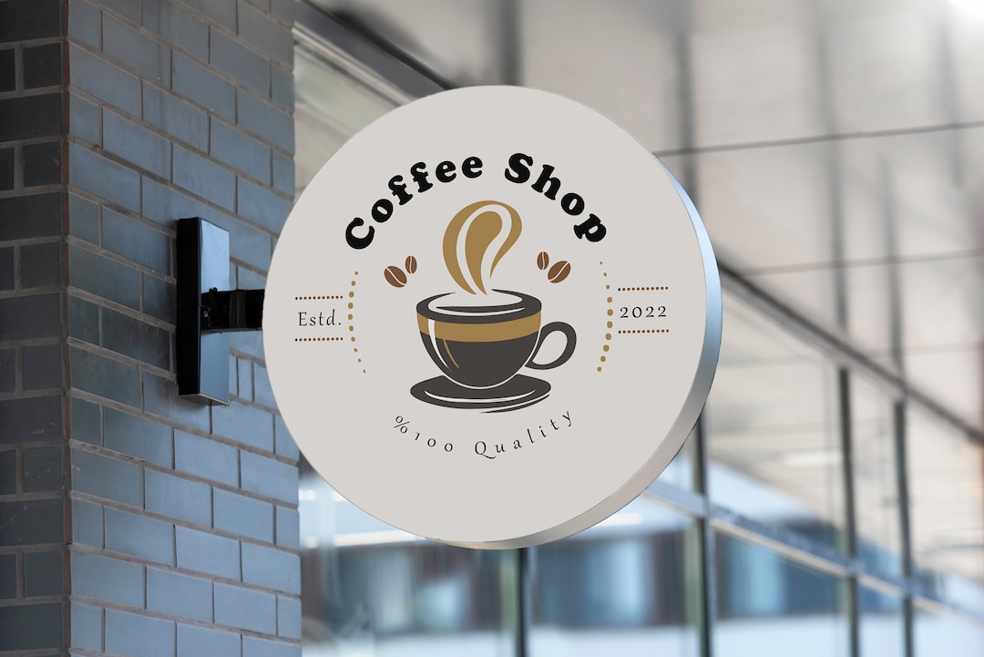 Premium Coffee Logo - Custom Branding for Cafés & Baristas / Coffee ...