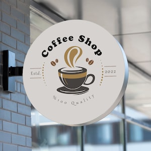 Premium Coffee Logo - Custom Branding for Cafés & Baristas / Coffee ...