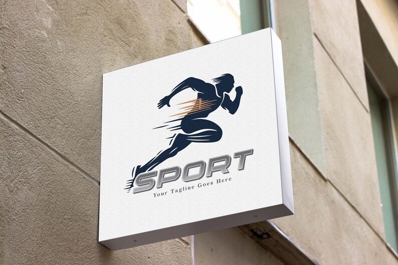 Fitness Trainer Logo Design: Custom Gym Branding (AI, PDF, JPG) - Etsy