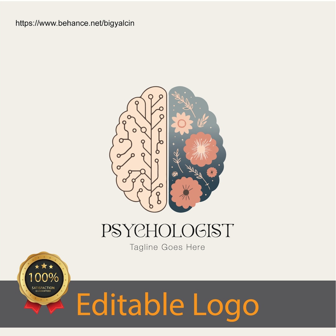 Colorful Psychology Logo Design - Digital Download Printable ...