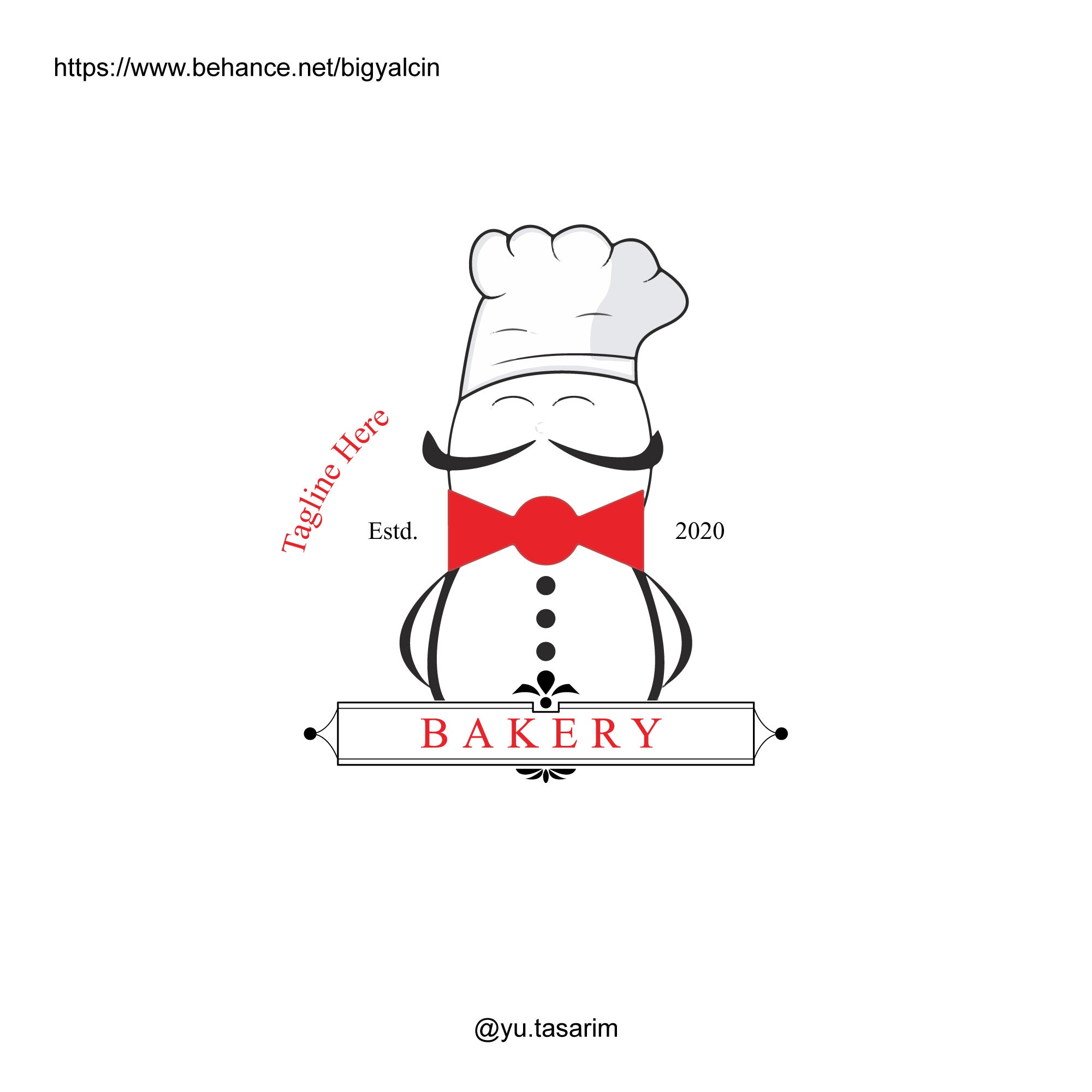 Bakery Logo Design / Chef Logo / Kitchen Logo / Catering Logo - Etsy