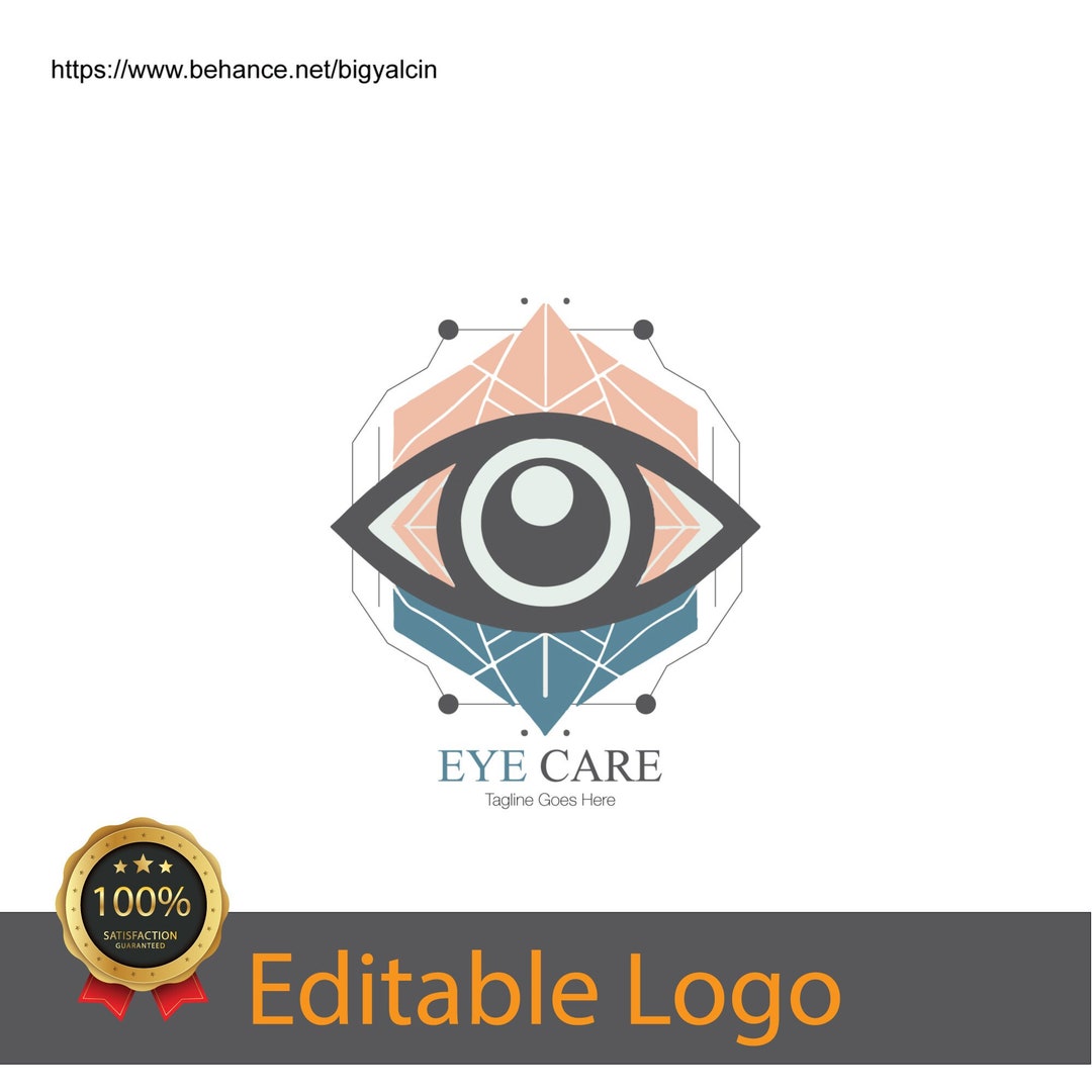 Unique Optician Logo Design - Personalized Eye Care Branding / Unique ...