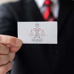Professional Law Logo Services - Stylish Attorney Branding / Custom Law ...
