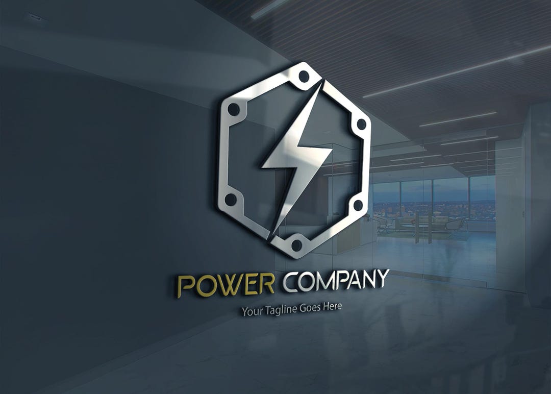 Custom Electrical Company Logo - Perfect for Technicians & Contractors ...