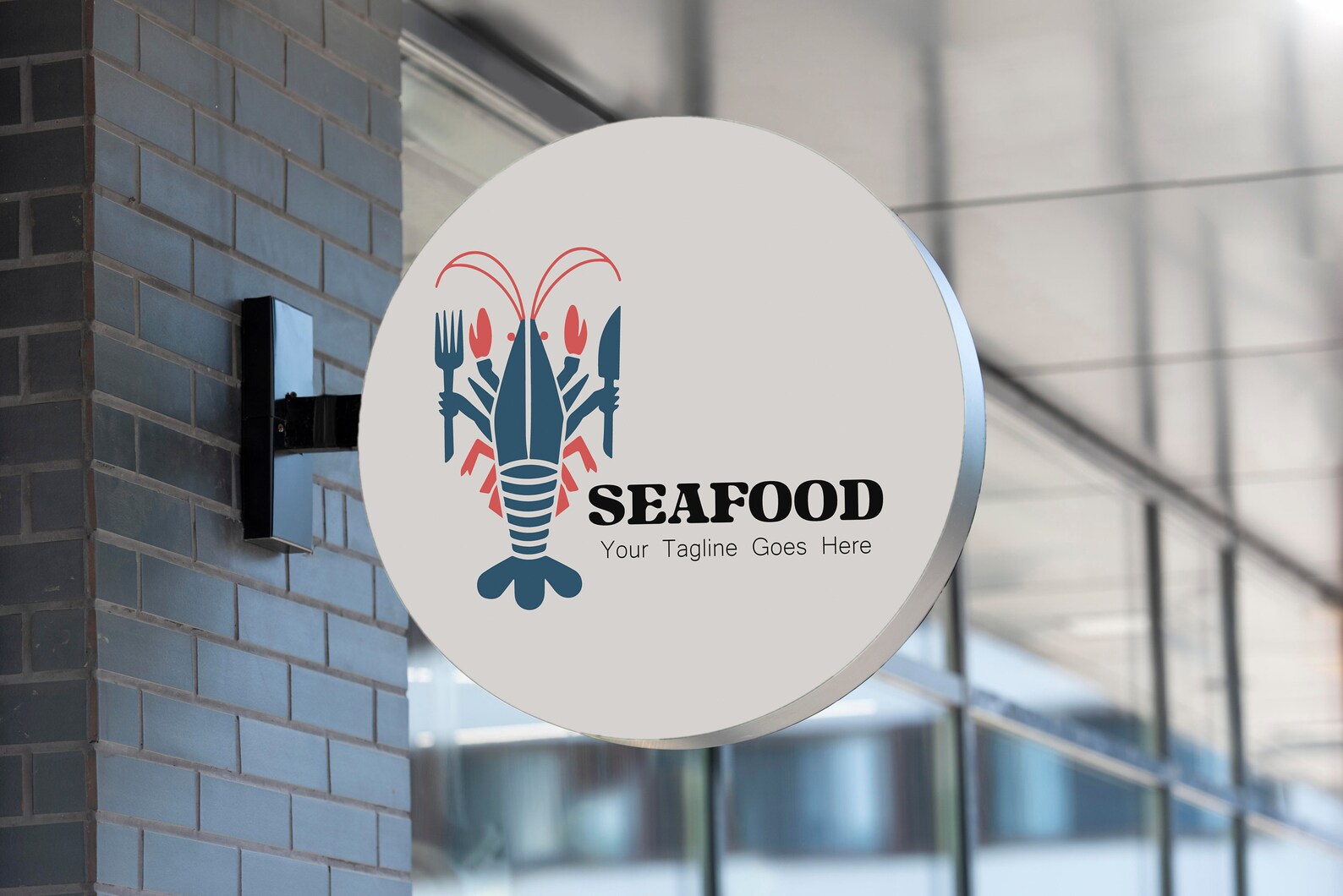 Seafood Logo Design / Fish Market & Restaurant Branding / Instant ...