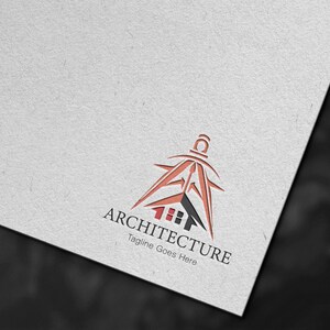 Professional Architect Logo Set Featuring Stylish Compass Designs ...