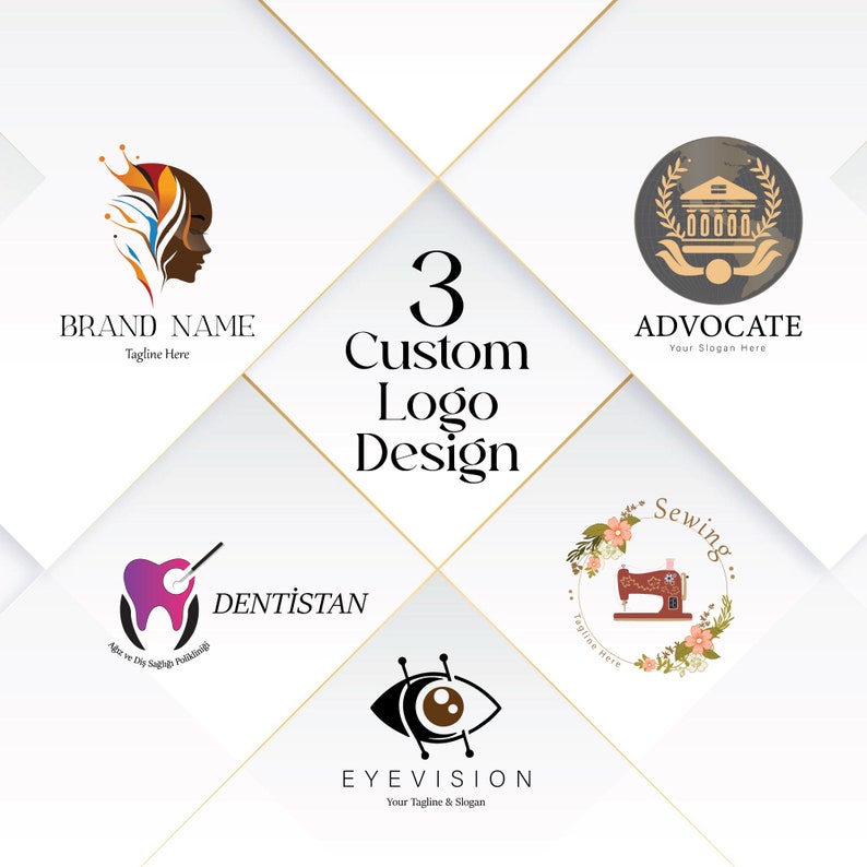 Bespoke Brand Identity Design Unique Logo and Branding Elements ...