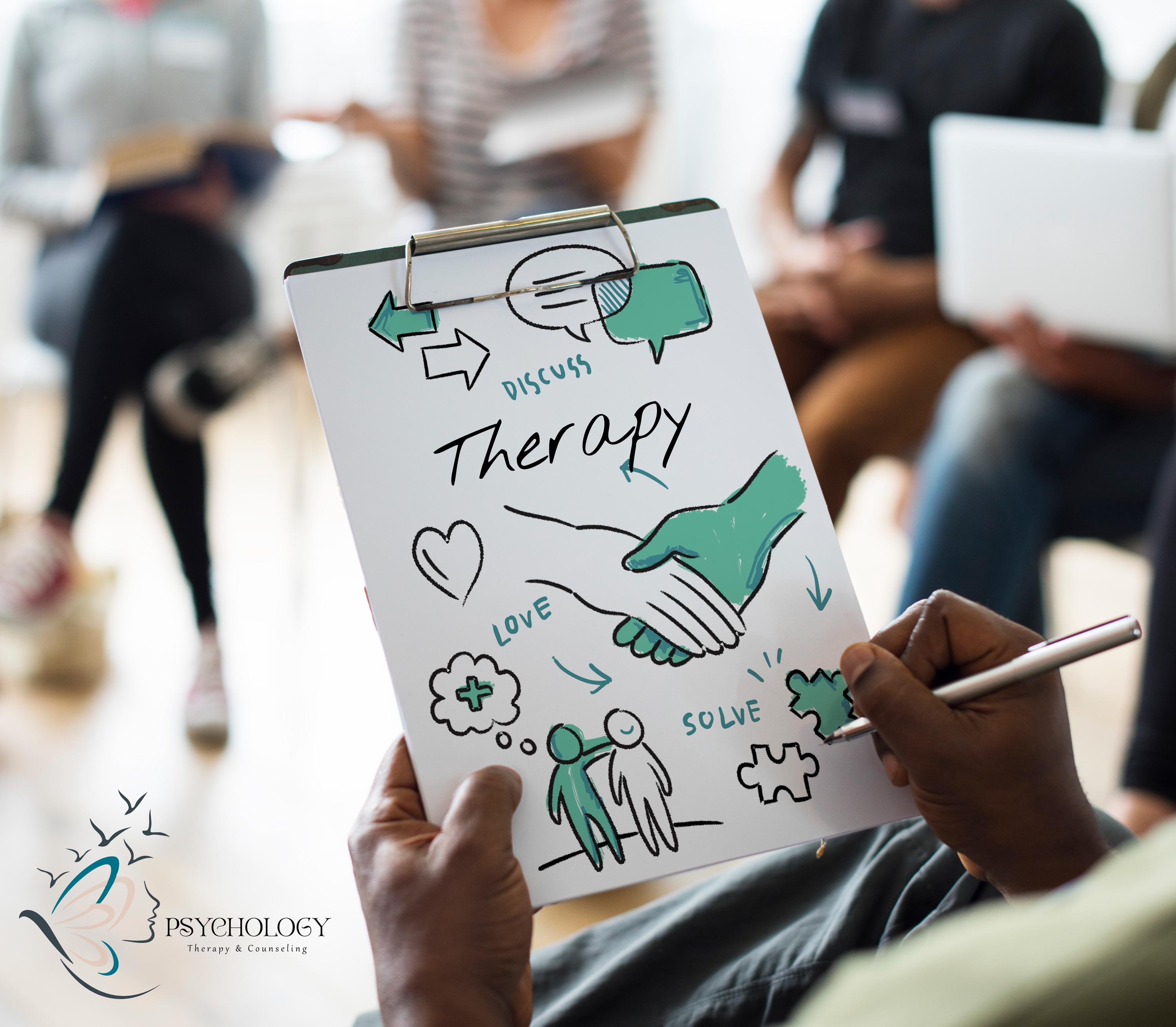 Psychologist & Psychiatrist Logo Design / Counseling Therapy Logo ...