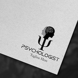 Psychologist Logo Design / Mental Health Logo / Editable Life Coach ...