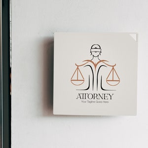 Professional Law Logo Services - Stylish Attorney Branding / Custom Law ...