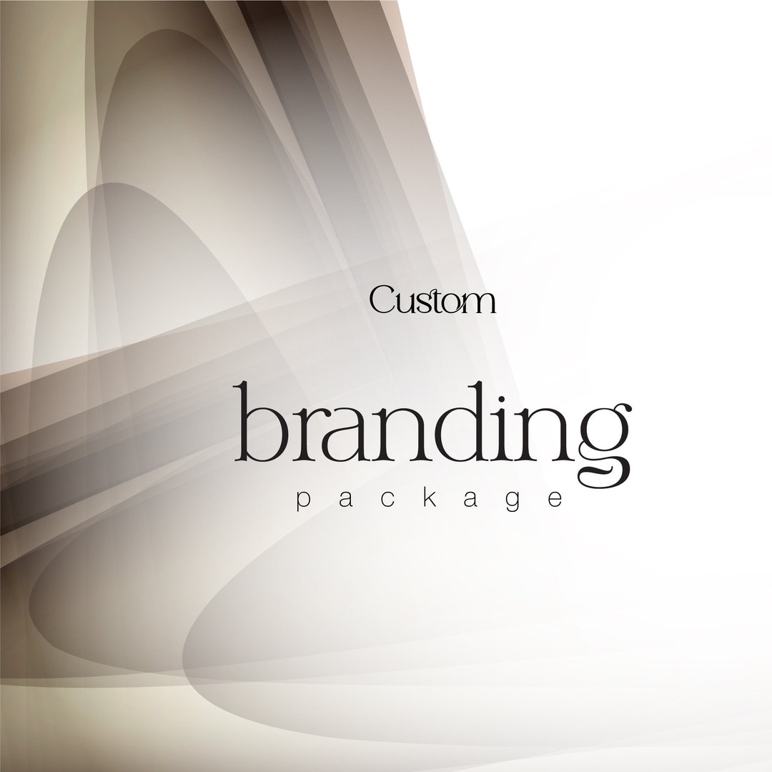 Bespoke Custom Branding Package With Logo Design and Marketing ...