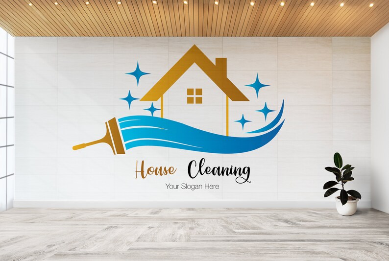 Modern Cleaning Service Logo Kit Perfect for Your Cleaning Business ...
