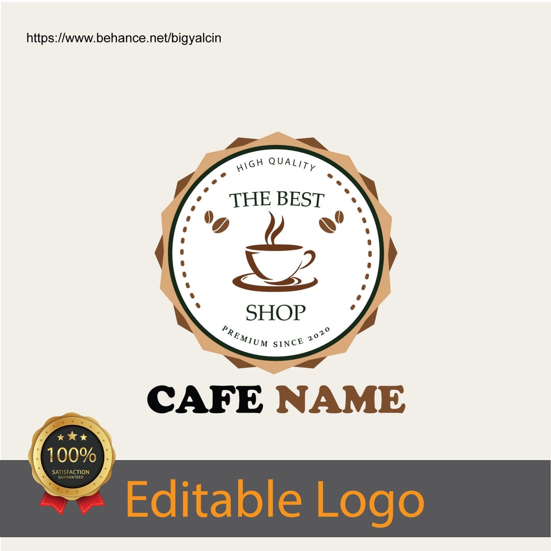 Professional Cafe Shop Logo Design - Delightful Branding for Coffee ...