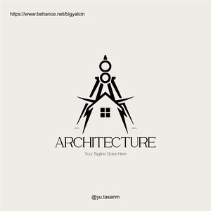 Elegant Compass Logo Perfect for Architects Creations / Modern ...