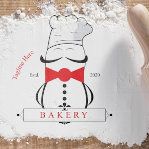 Bakery Logo Design / Chef Logo / Kitchen Logo / Catering Logo - Etsy