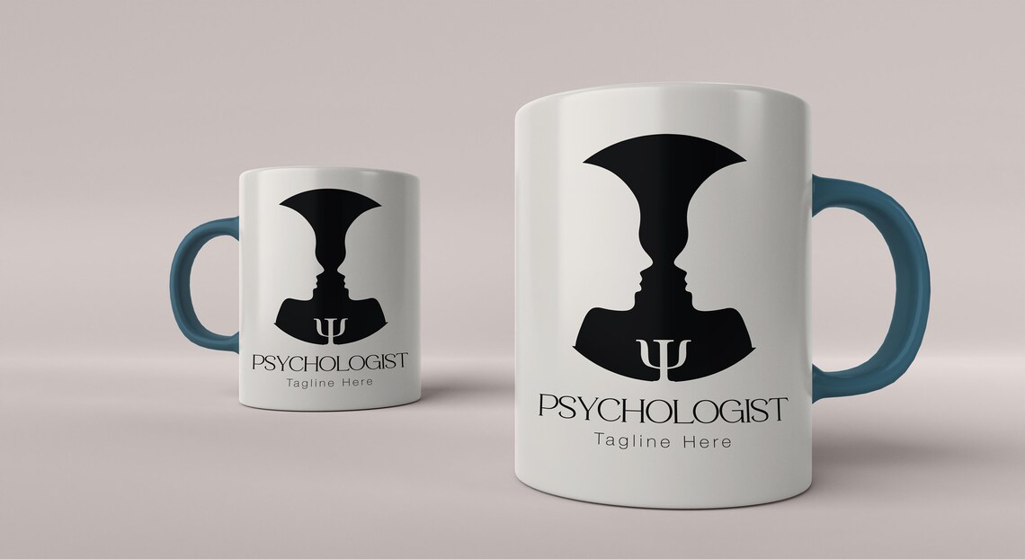 Modern Psychologist Logo Badge Personalized Mental Health Brand ...
