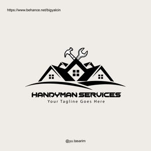 House Repair Logo Design / Handyman Business Logo - Personalized Home ...