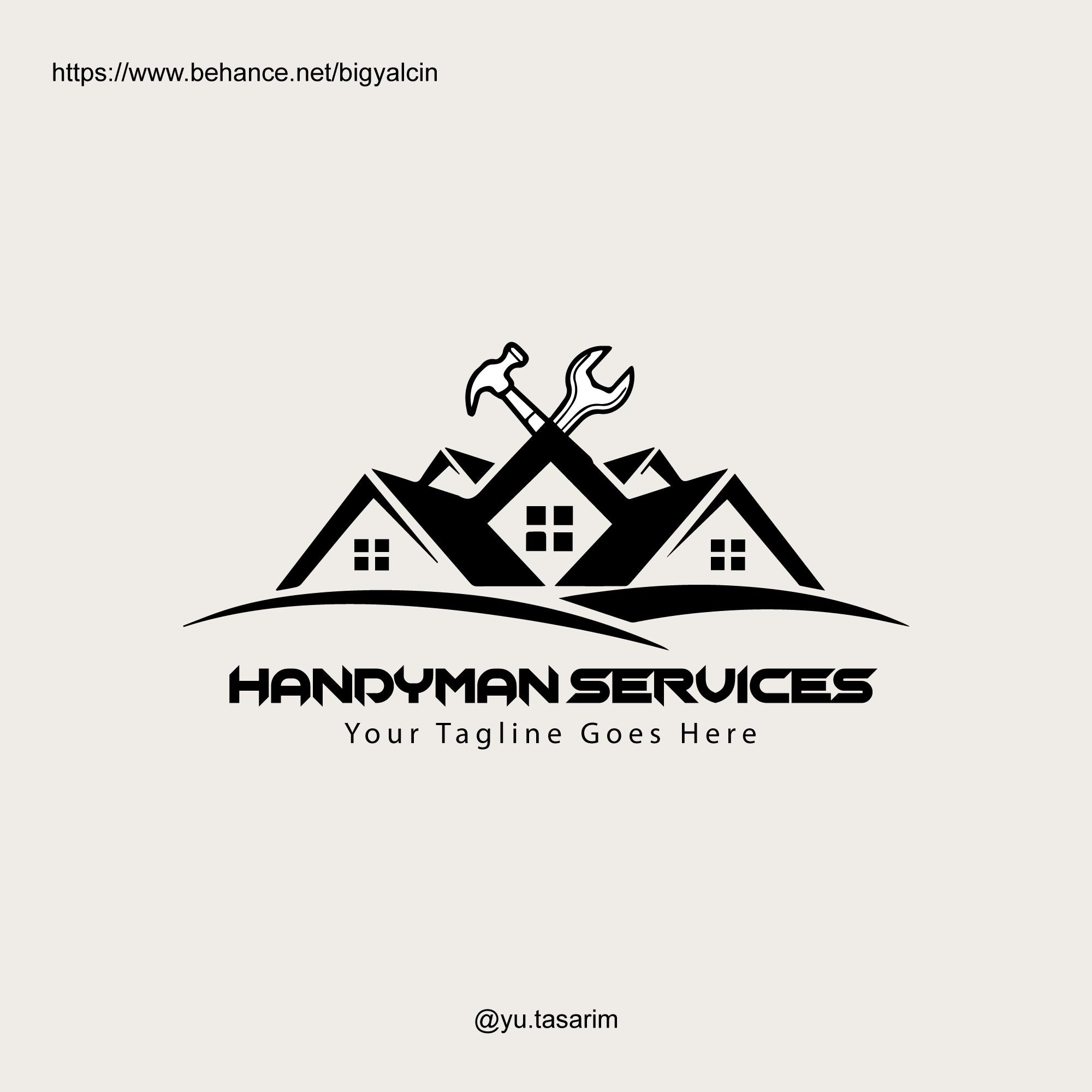 House Repair Logo Design / Handyman Business Logo - Personalized Home ...