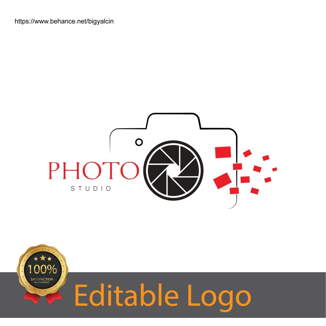 Editable Photography Logo / Photo Studio Logo / Photographer Logo ...