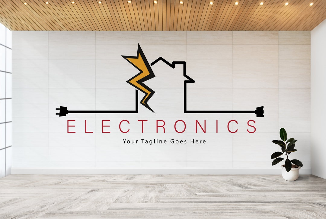 Electronics Store Logo / Electrical Logo With Two Alternatives ...