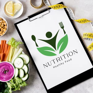 Personalized Dietitian Logo – Custom Logo for Nutrition Coaches ...