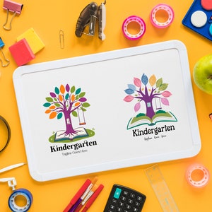 Cute Kindergarten Logo Kit - Classroom Decor Essentials / Custom ...