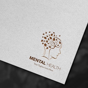 Chic Psychologist Logo Design - Modern Psychology Badge / Spread ...