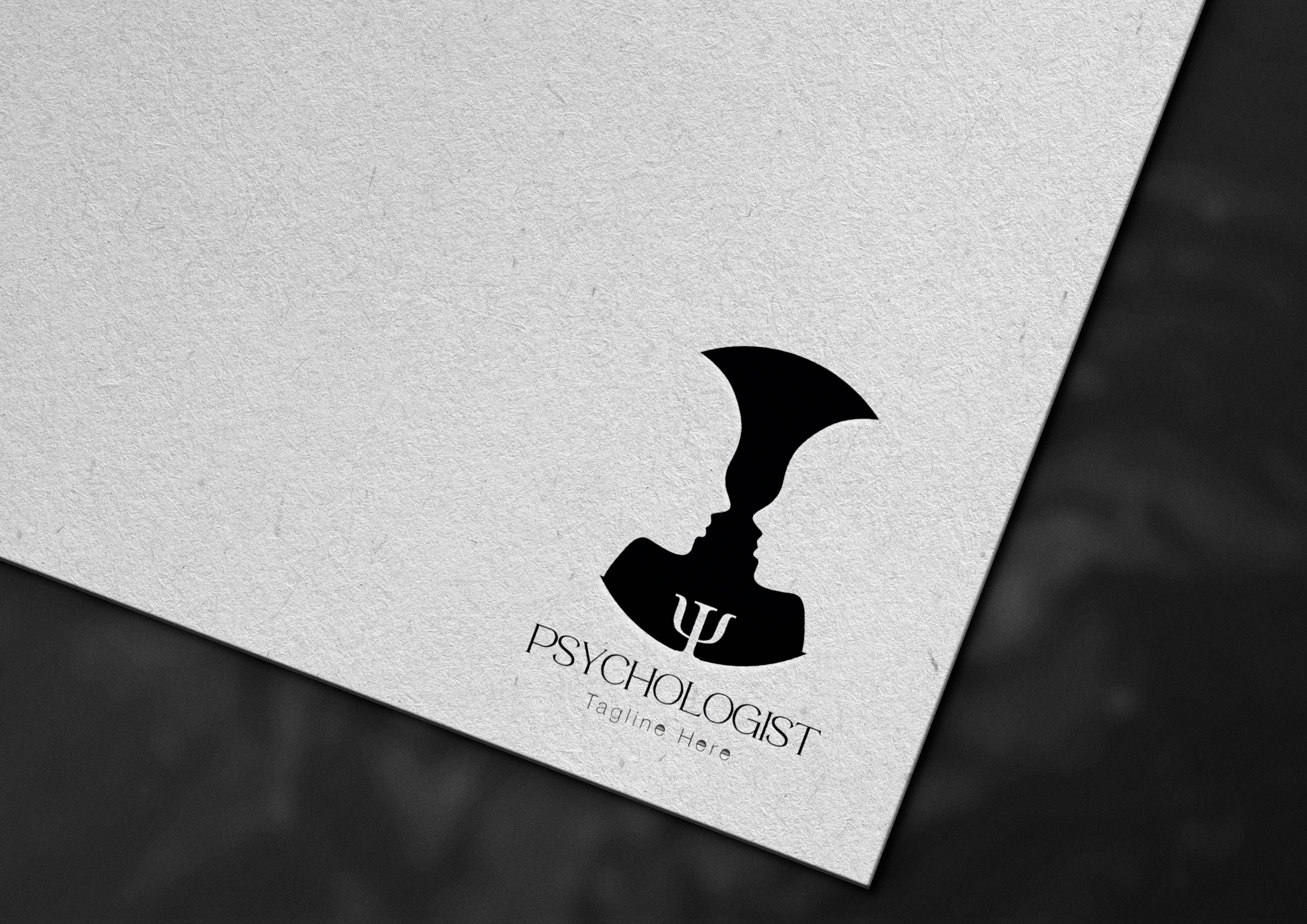 Modern Psychologist Logo Badge Personalized Mental Health Brand ...