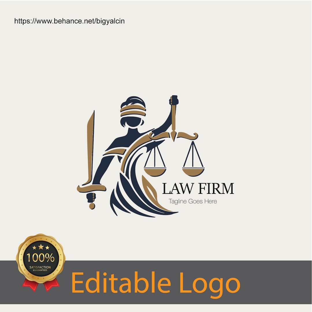 Professional Law Logo for Attorney - Stylish Attorney Branding / Logo Design for Law Firm and ...