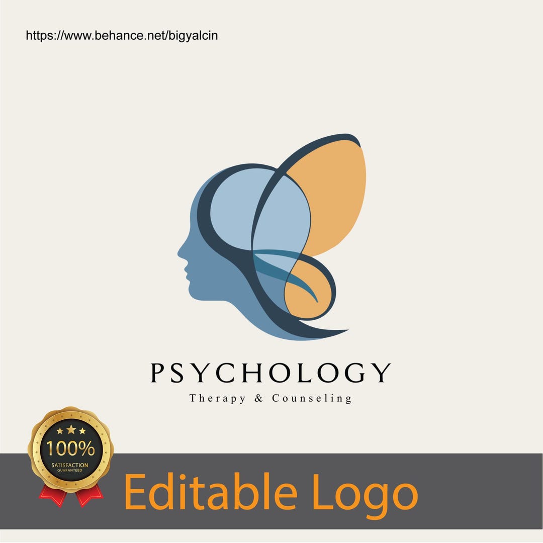 Therapist Logo Design / Psychology Counseling Logo / Logo for Mental ...