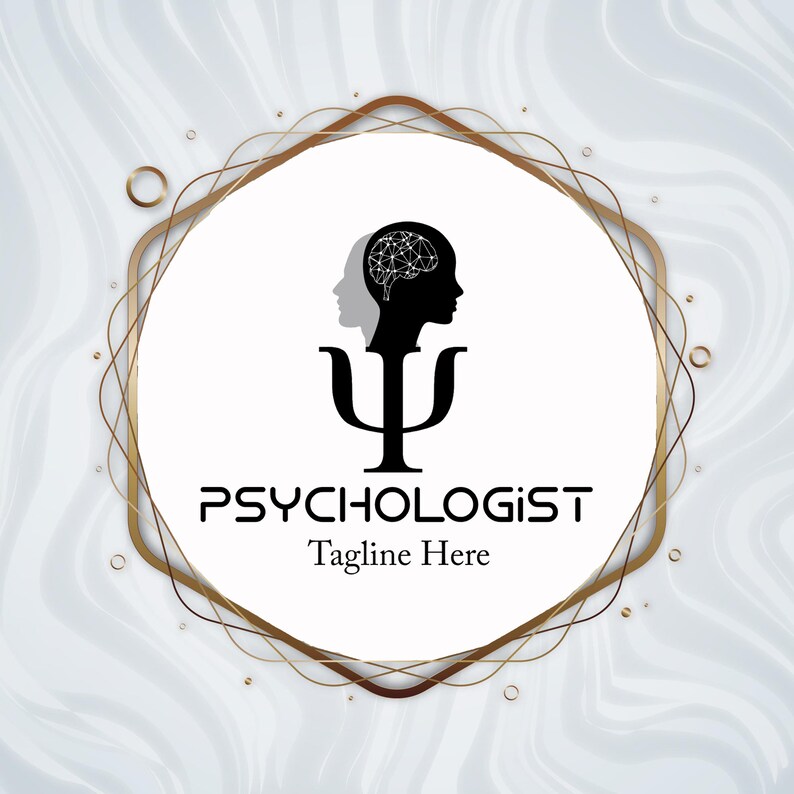 Psychologist Logo Design / Mental Health Logo / Editable Life Coach ...