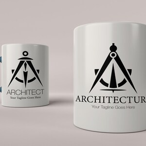 Architectural Compass Logo - Unique Design for Building Professionals ...