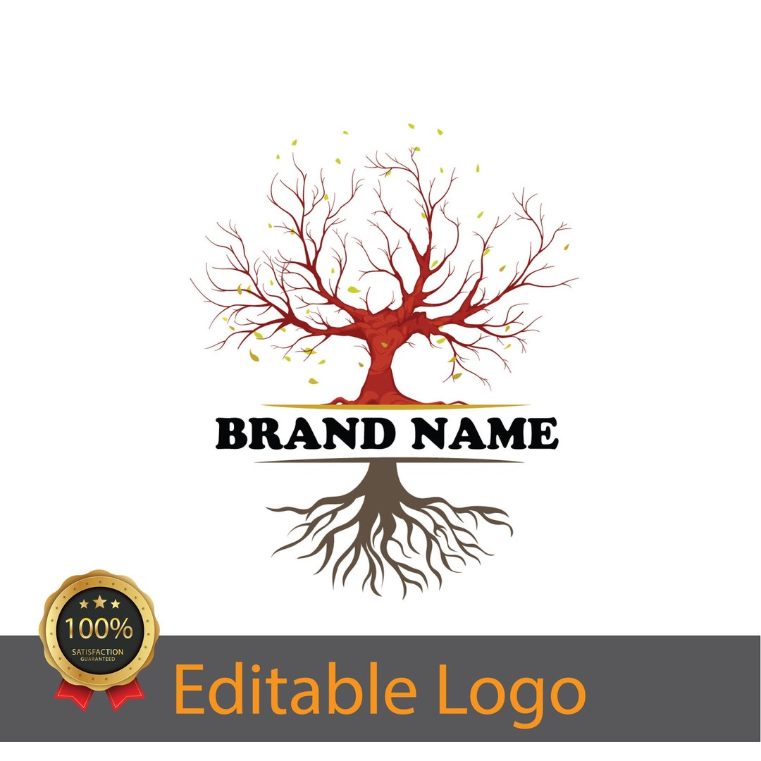 Tree of Life Logo / Psychology Logo / Stylish Wellness Logo / Family ...