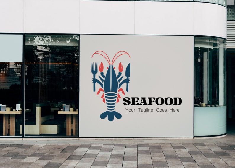 Seafood Logo Design / Fish Market & Restaurant Branding / Instant ...