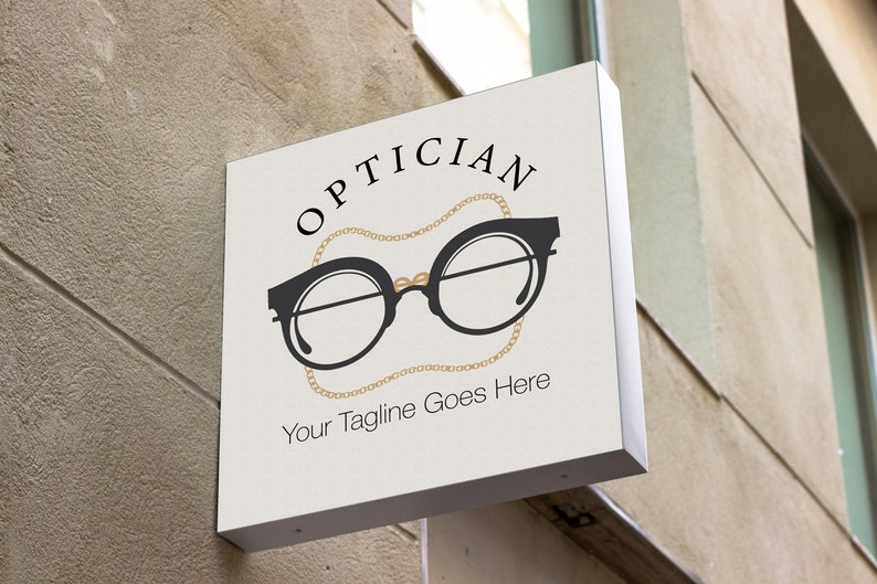 Stylish Optician Logo Design / Optometrist Logo - Perfect Logo for ...