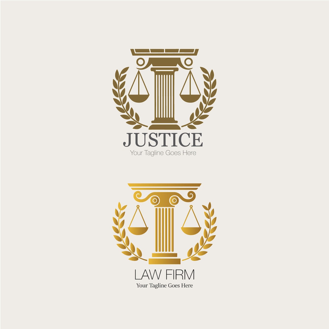 Modern Law Firm and Lawyer Logo Design Bundle - Professional and ...