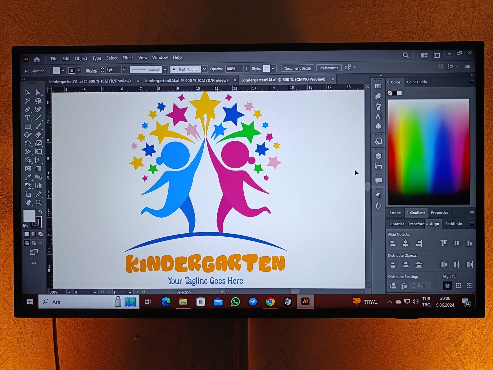 Logo Design for Kindergarten and Preschool - Cute and Professional ...