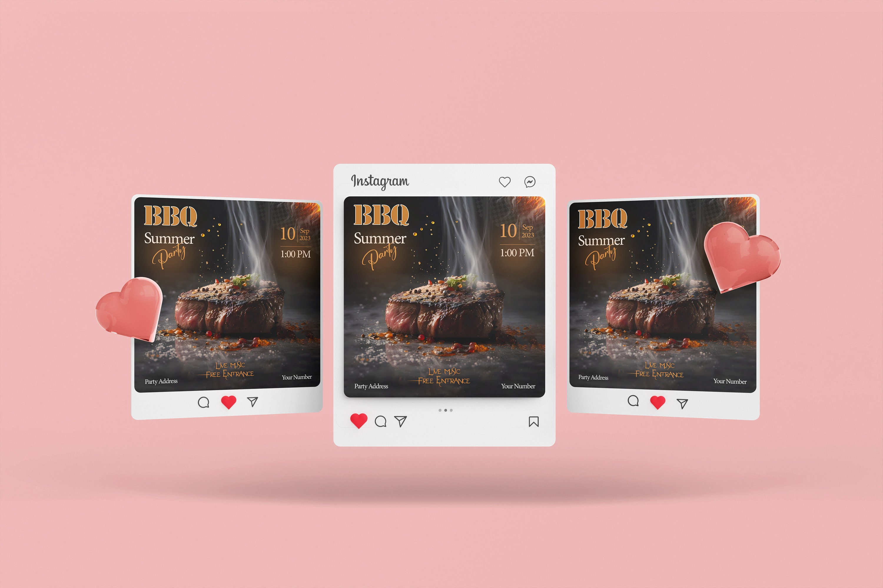 BBQ Party Flyer - Design Your Own Cookout Promotions! / BBQ Cookout ...