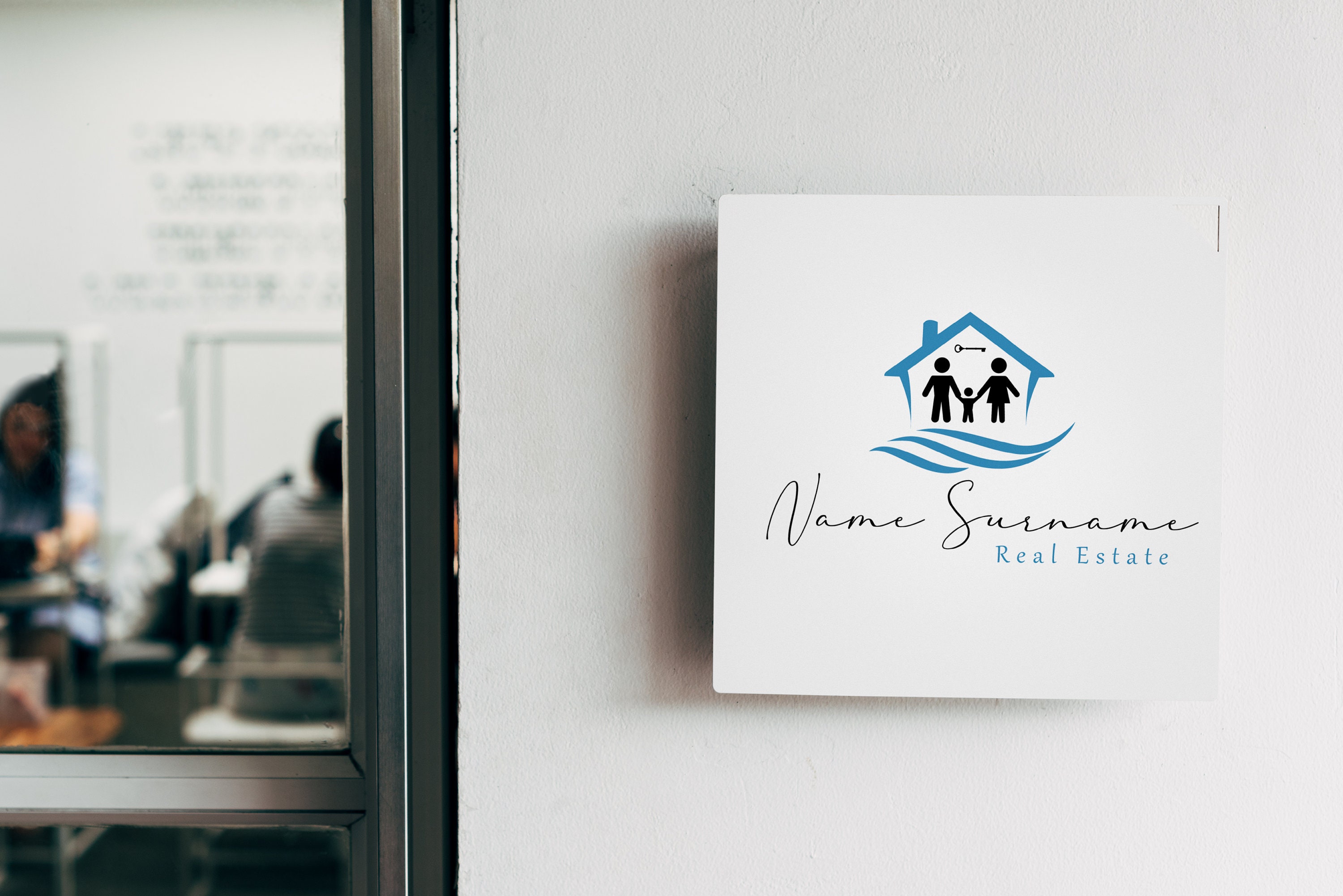 Luxury Real Estate Logo / Chic Realtor Logo Design / House Logo ...
