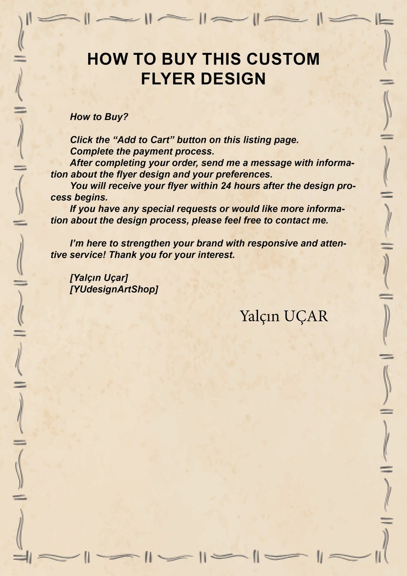 Custom Flyer Design / Professional Flyer / Graphic Designer / Custom ...