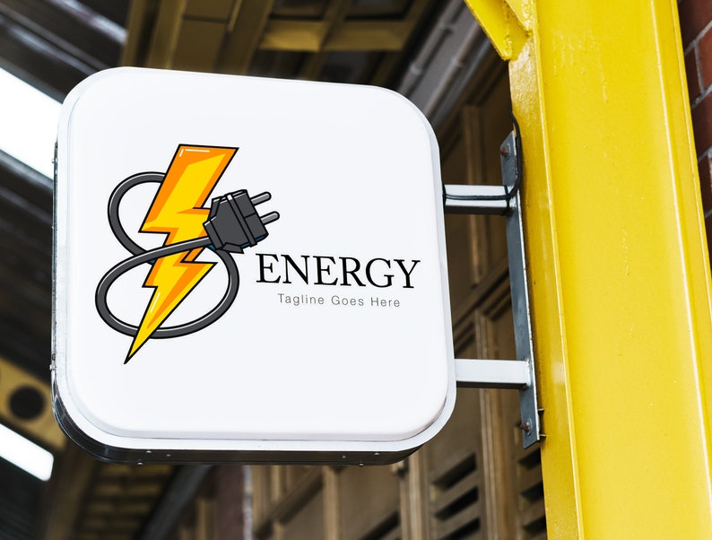 Electrical Business Logo Kit - Unique Design for Handyworkers / Modern ...