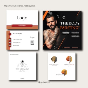 Complete Custom Branding Kit - Logo, Business Card, and Social Media ...