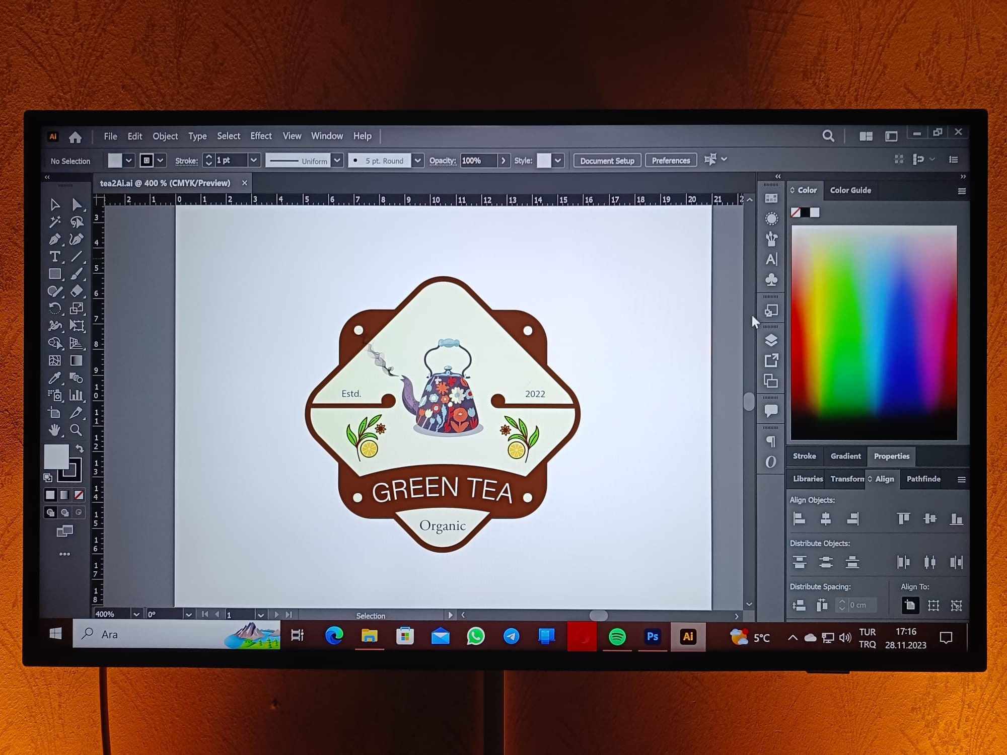 Modern Cafe Logo Design Sleek and Stylish Identity for Your Tea House ...