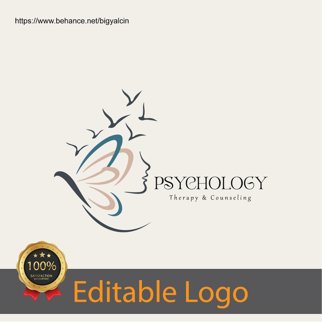 Psychologist & Psychiatrist Logo Design / Counseling Therapy Logo ...