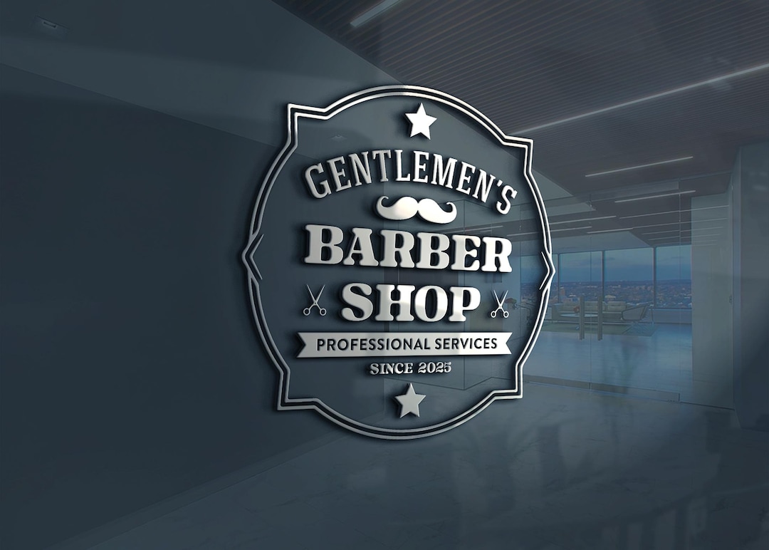 Premium Barber Logo Design - Tailored for Modern Barbershops / Logo for ...
