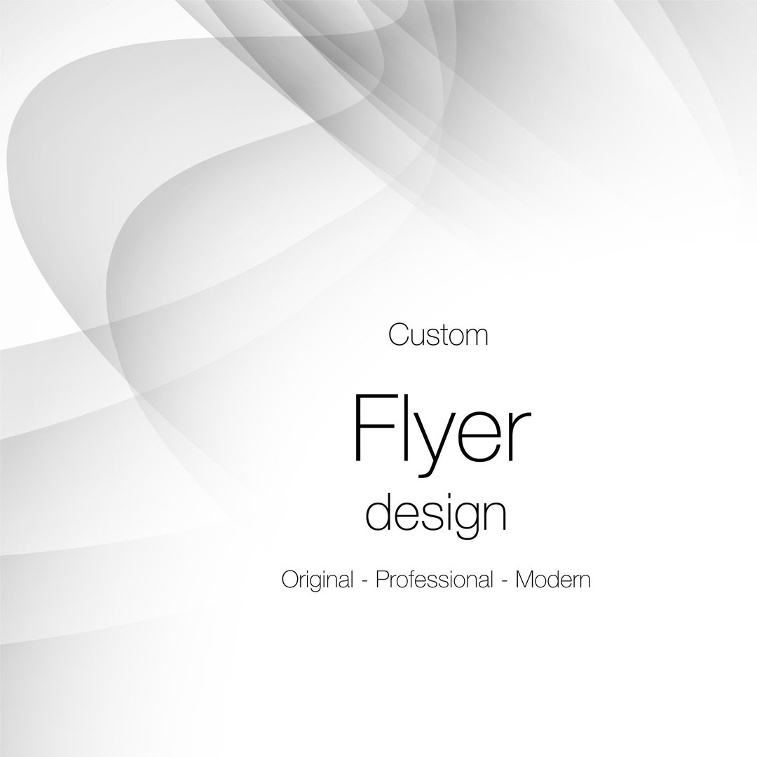 Custom Flyer Design Expert - Tailored Services for Your Brand Promotion ...