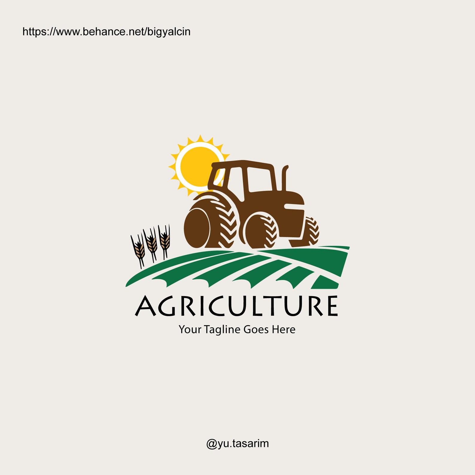 Organic Farm Logo - Branding for Agriculture & Green Businesses ...