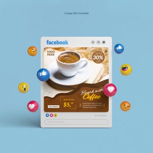 Editable Coffee Flyer / Cafe Flyer Design / Coffee Instagram Post ...